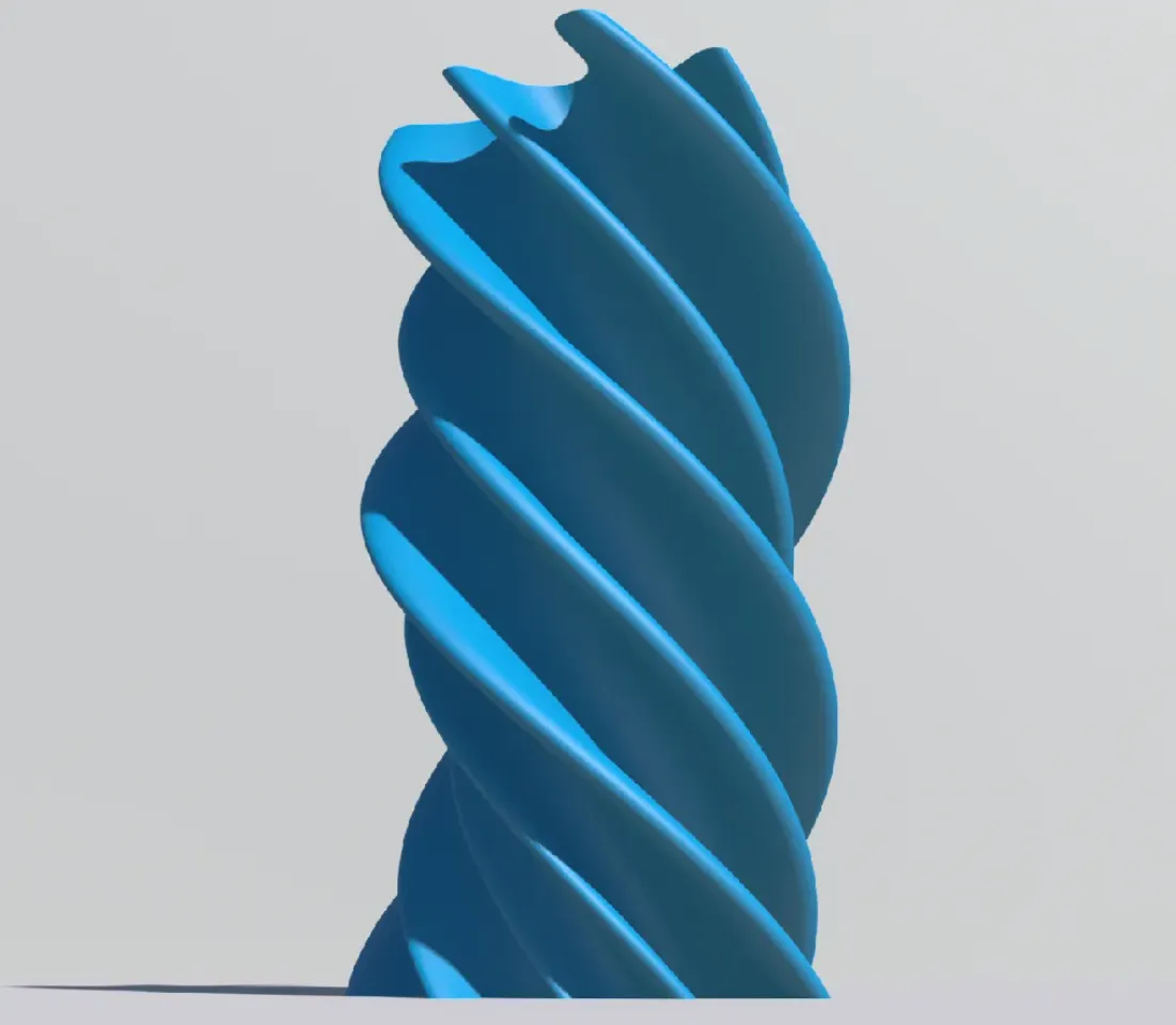 Single Layer Spiral Vase by Abhay | Download free STL model ...