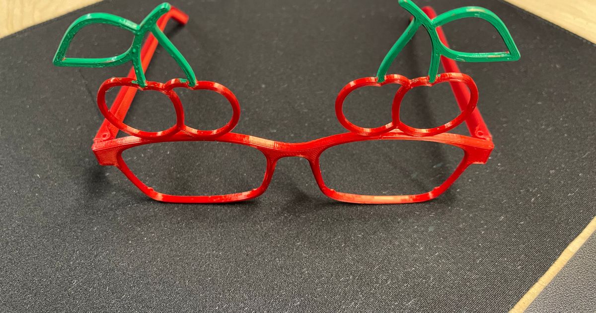 Cherry Glasses by Rick's 3D Printing & Design | Download free STL model ...