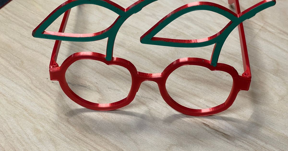Cherry Glasses by Rick's 3D Printing & Design | Download free STL model ...