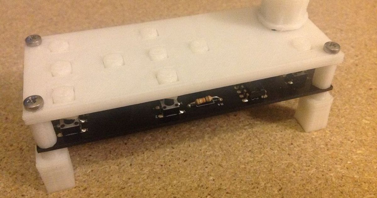 RepRapWorld's KeyPad Holder by Chillance | Download free STL model ...