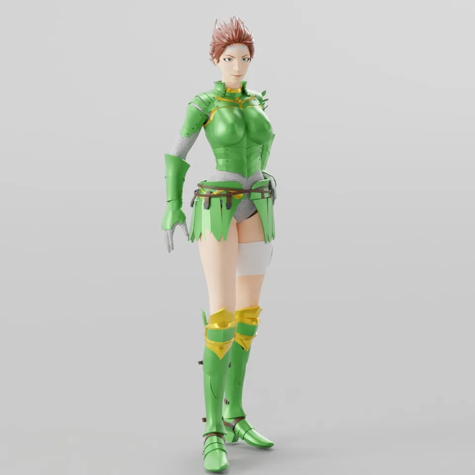 Aelia Character Preview by Books | Download free STL model | Printables.com