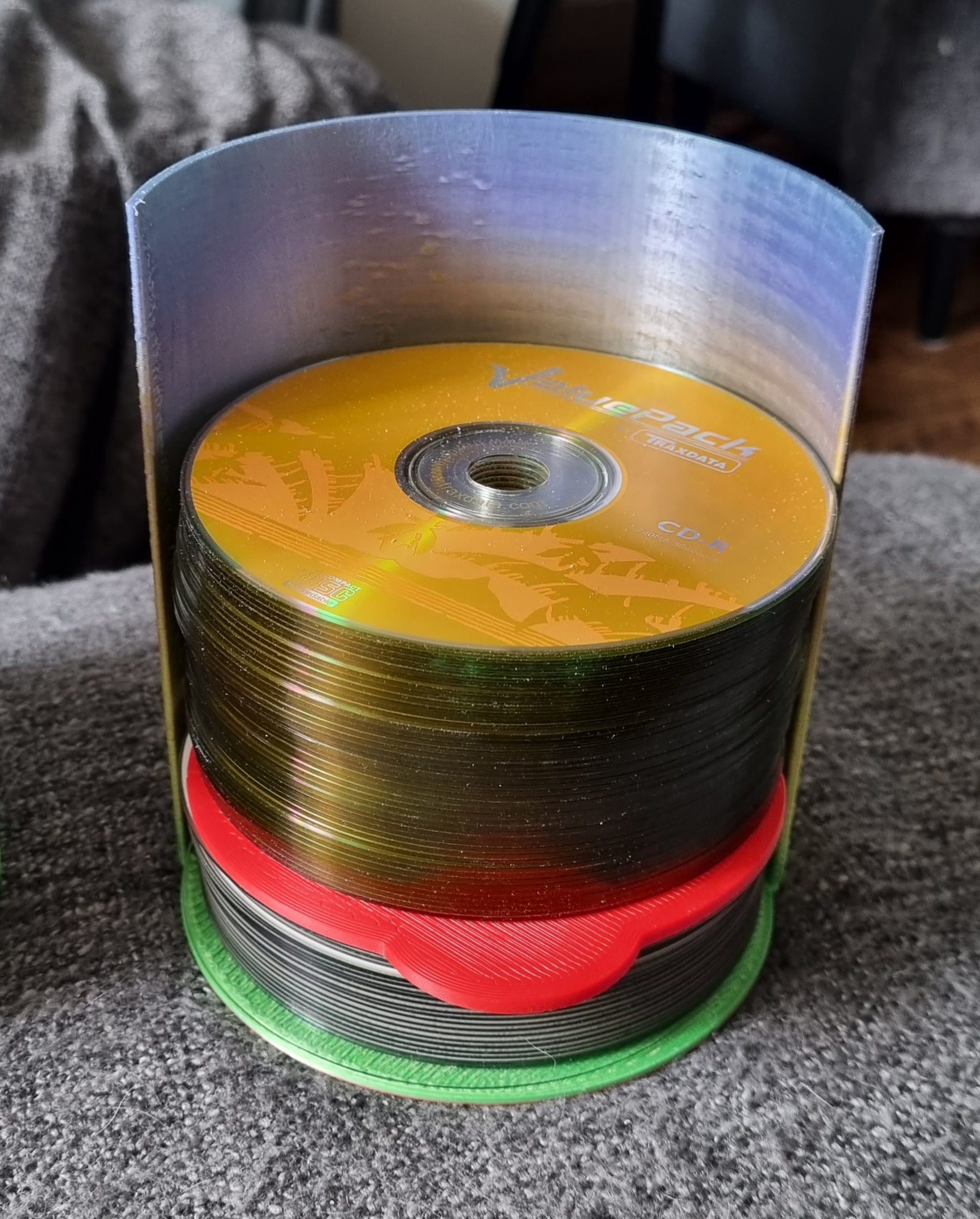 CD-R/DVD-R Holder by Erik Karlsson | Download free STL model ...