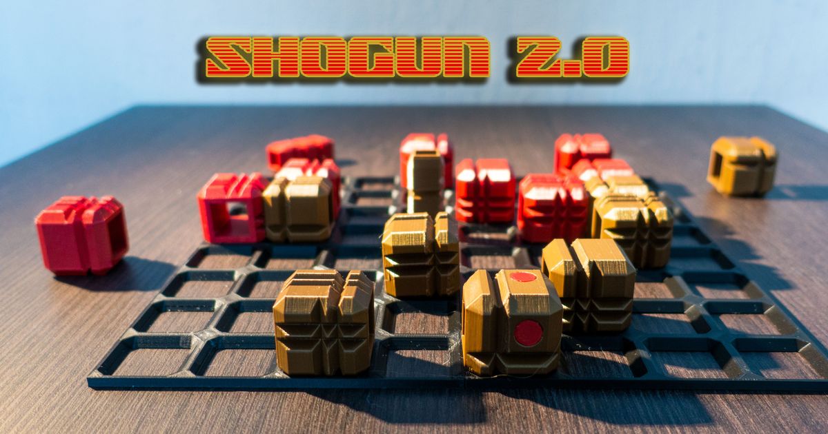 Shogun Board Game by 3DLYX | Download free STL model | Printables.com
