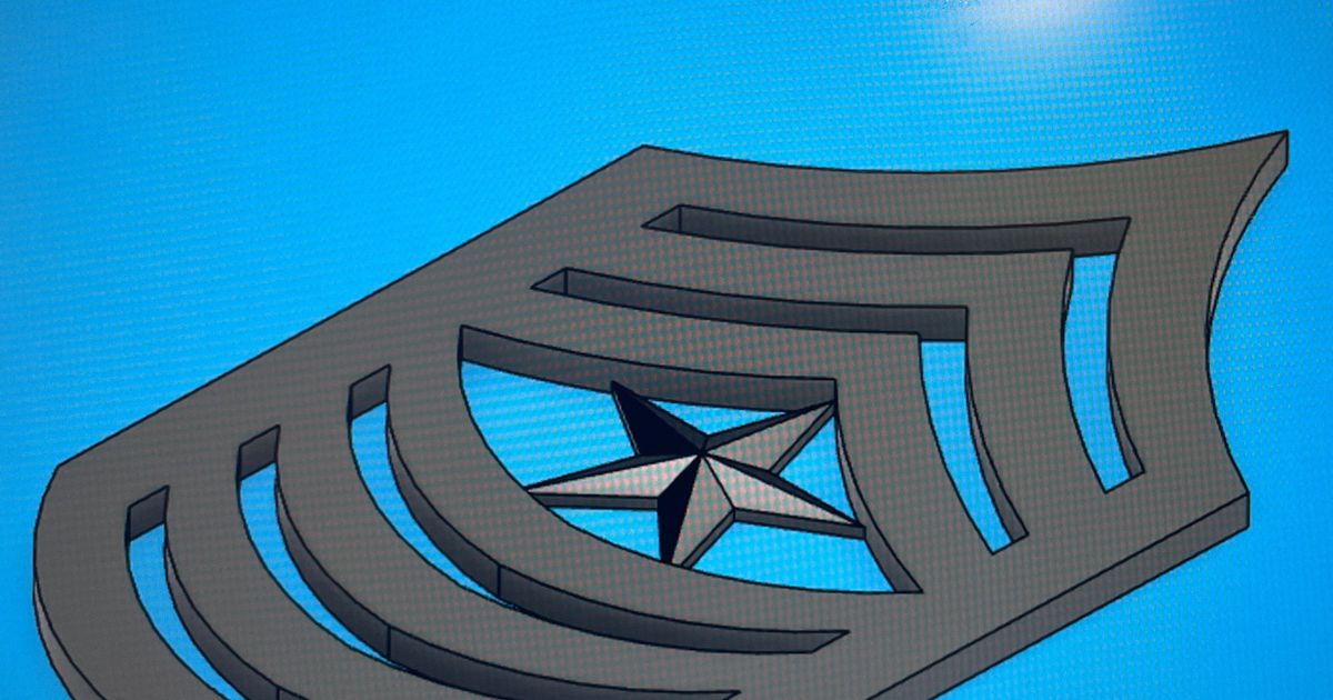 Sergeant Major - USA/USMC by Rithm3D | Download free STL model ...