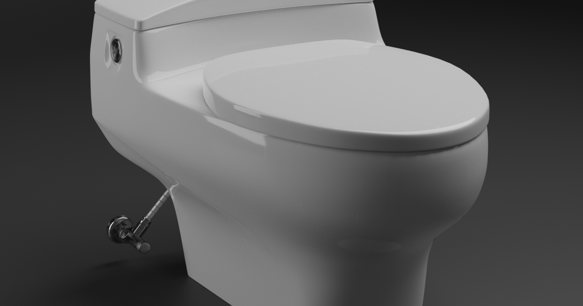 Toto CW825J Toilet by Books | Download free STL model | Printables.com