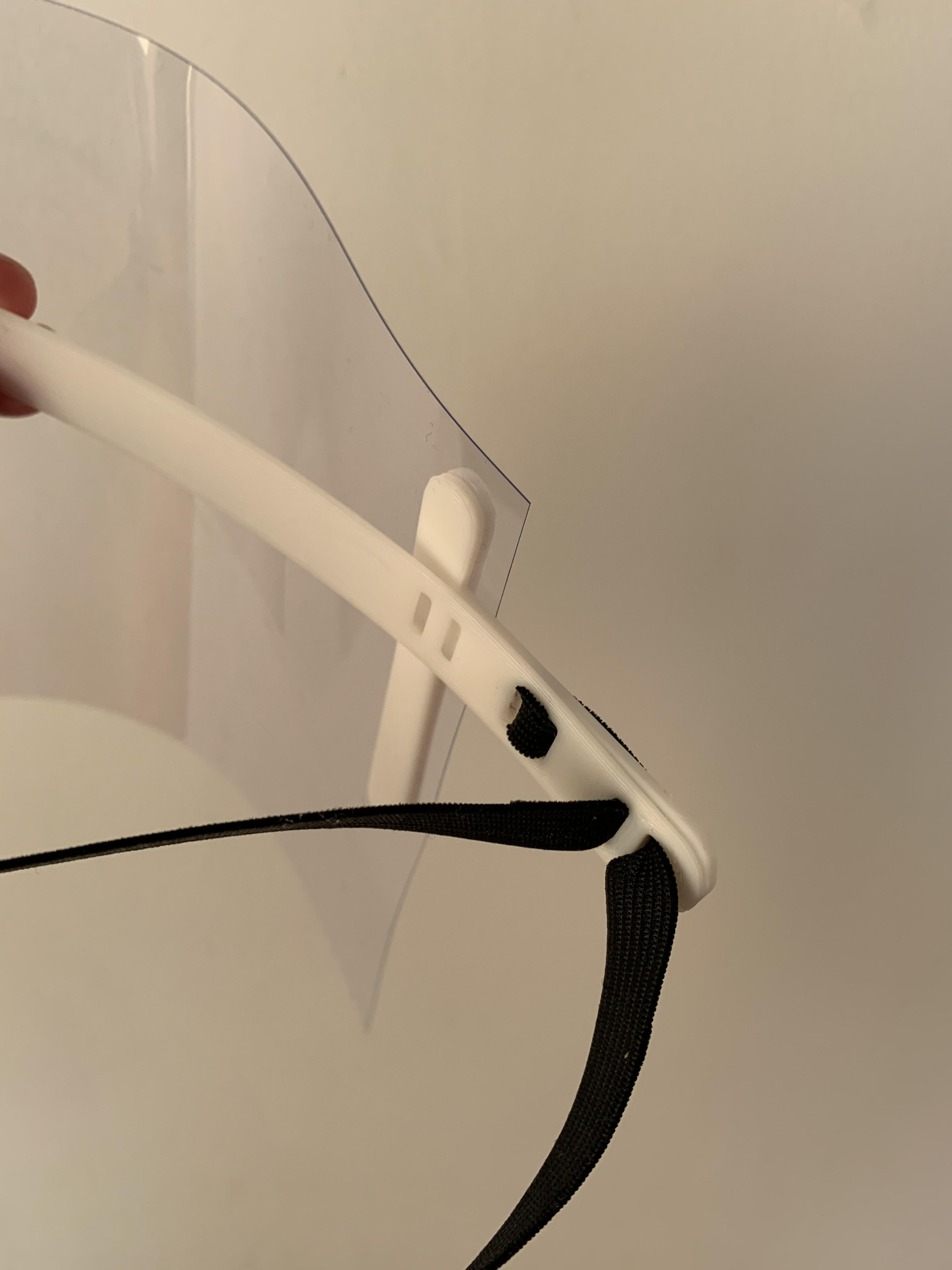 super comfortable & adjustable face shield protection by Seraf_NSS ...