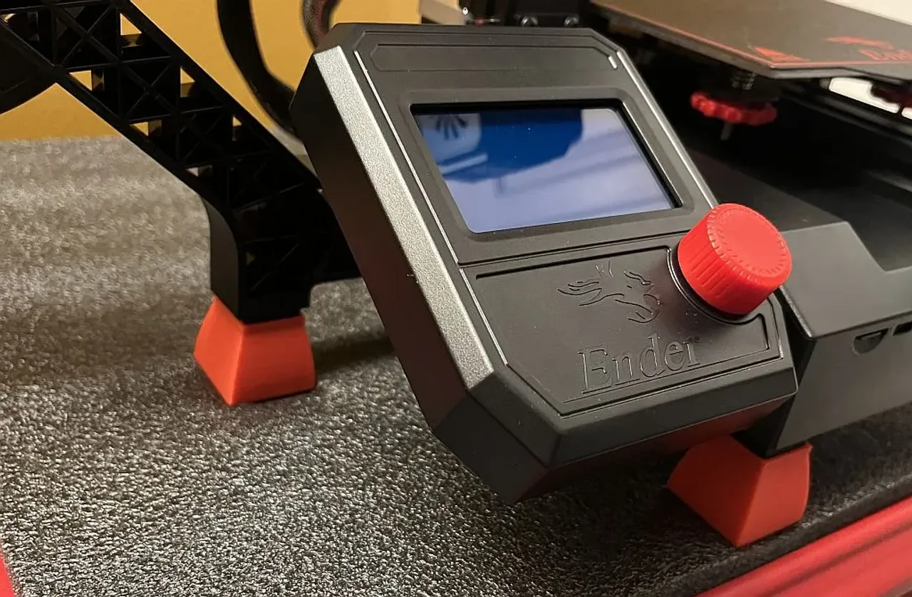 Ender 2 Pro Raised Feet by DoctorStrobe | Download free STL model ...