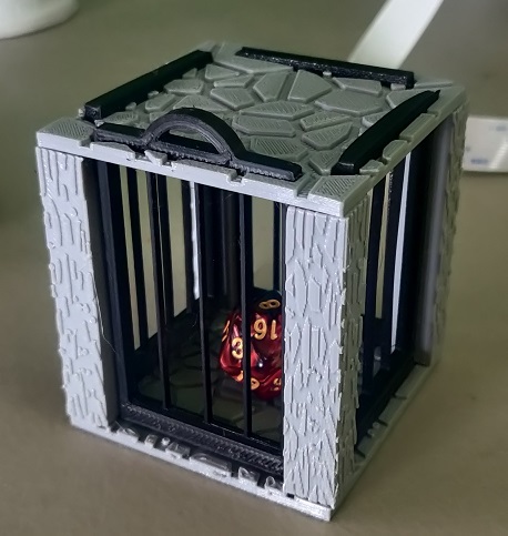 D&D Dice Jail by Andrew Miller | Download free STL model | Printables.com