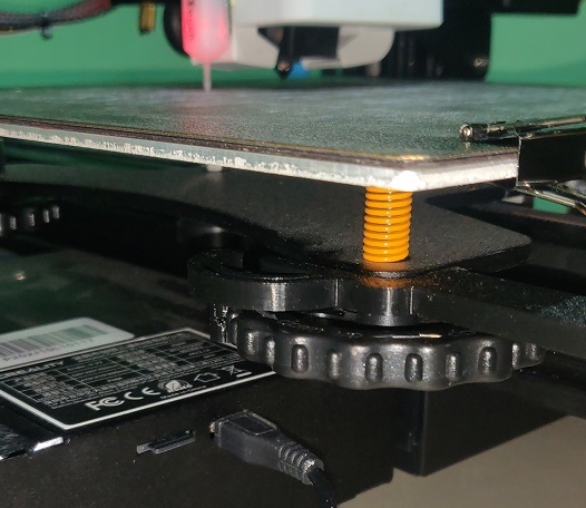 Ender 3v2 Bed Level Locks (w/ Handle) by Andrew Miller | Download free ...