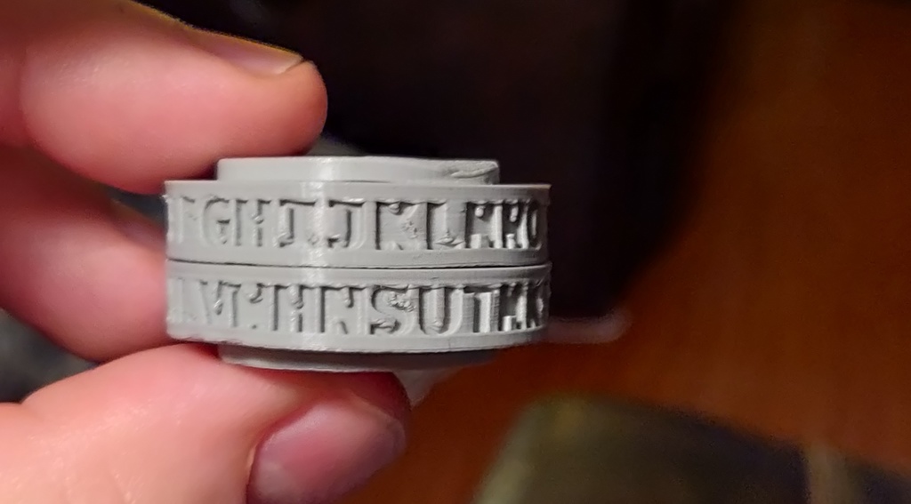 Decoder Ring by Andrew Miller | Download free STL model | Printables.com