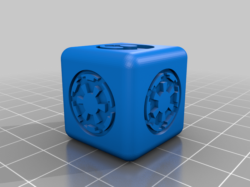 Star Wars Chance Cube - Rebel/Empire by Andrew Miller | Download free ...