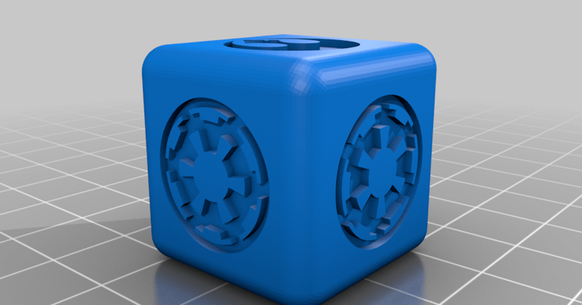 Star Wars Chance Cube - Rebel/Empire by Andrew Miller | Download free ...