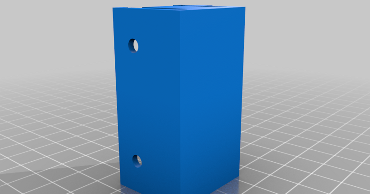 4040 Mounted Small Component Case by Andrew Miller | Download free STL ...