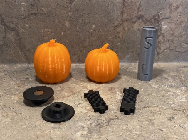 Bobbling Pumpkins Bobblehead by rreibel | Download free STL model ...