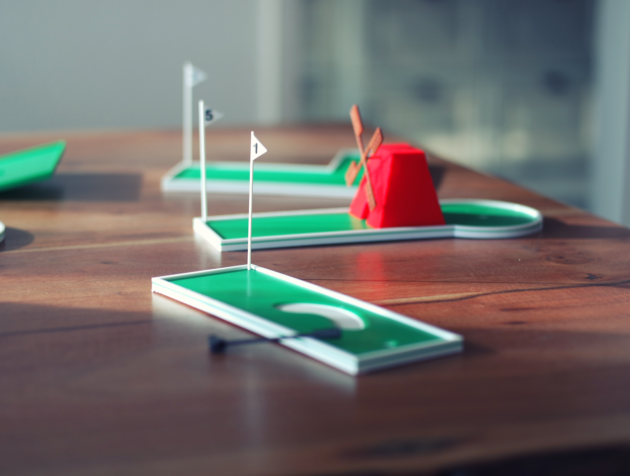 Table Minigolf (Par 6) by Nils Kal | Download free STL model ...