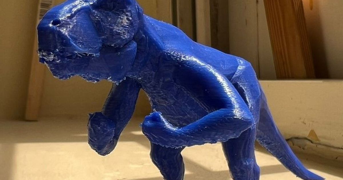 Buff T-Rex by Ahmad | Download free STL model | Printables.com