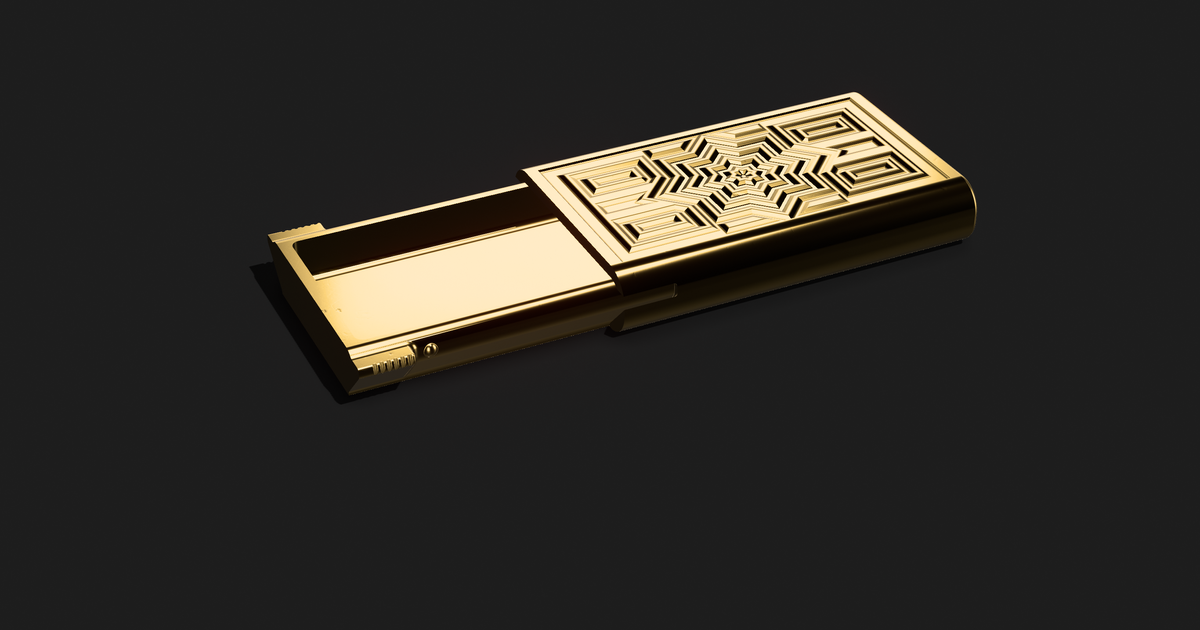 Decorated, small slide case by andyroo770 | Download free STL model ...