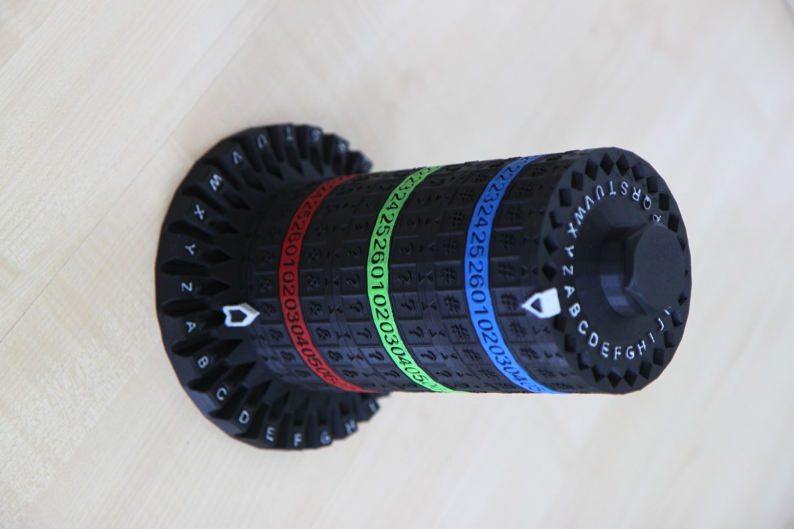 Tower cipher by assemblerbot | Download free STL model | Printables.com