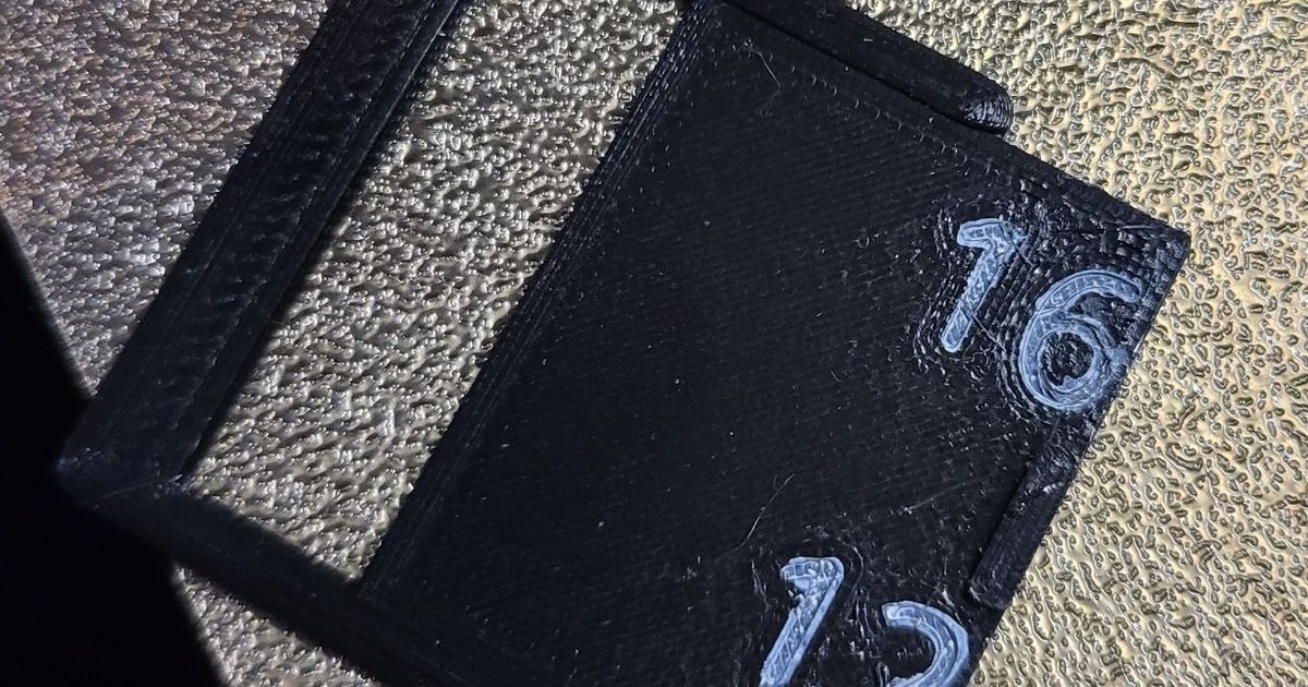 Holga Frame counter Window Cover by Monkeys3DP | Download free STL ...