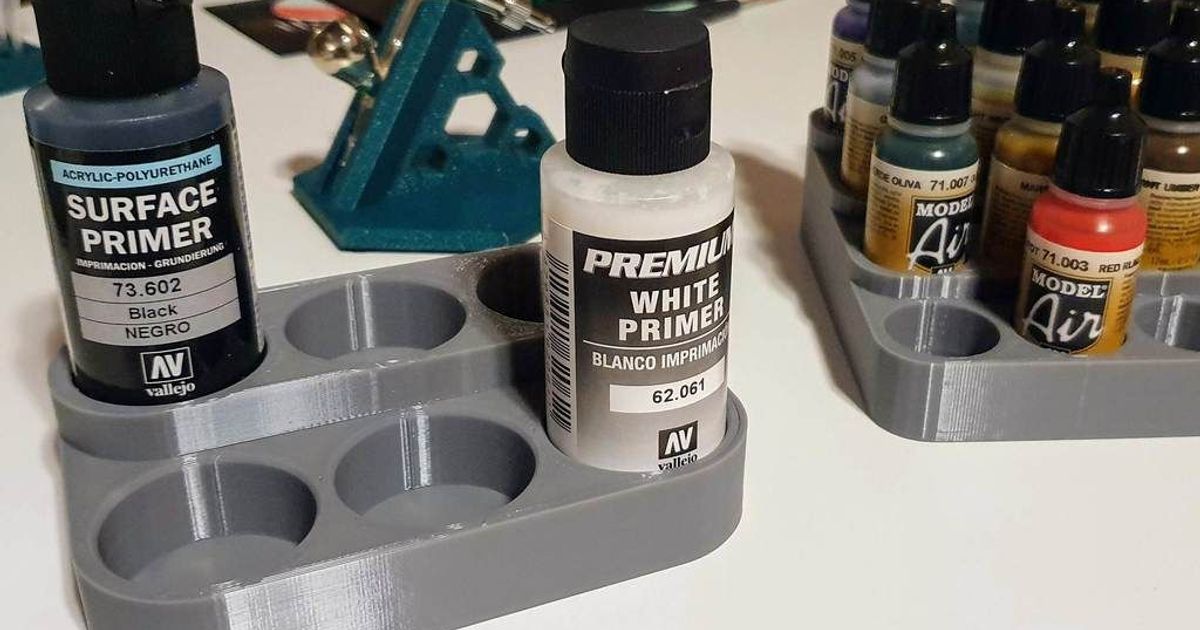 Farbenständer Vallejo 60ml / Paint Storage Vallejo 60ml by Markus ...