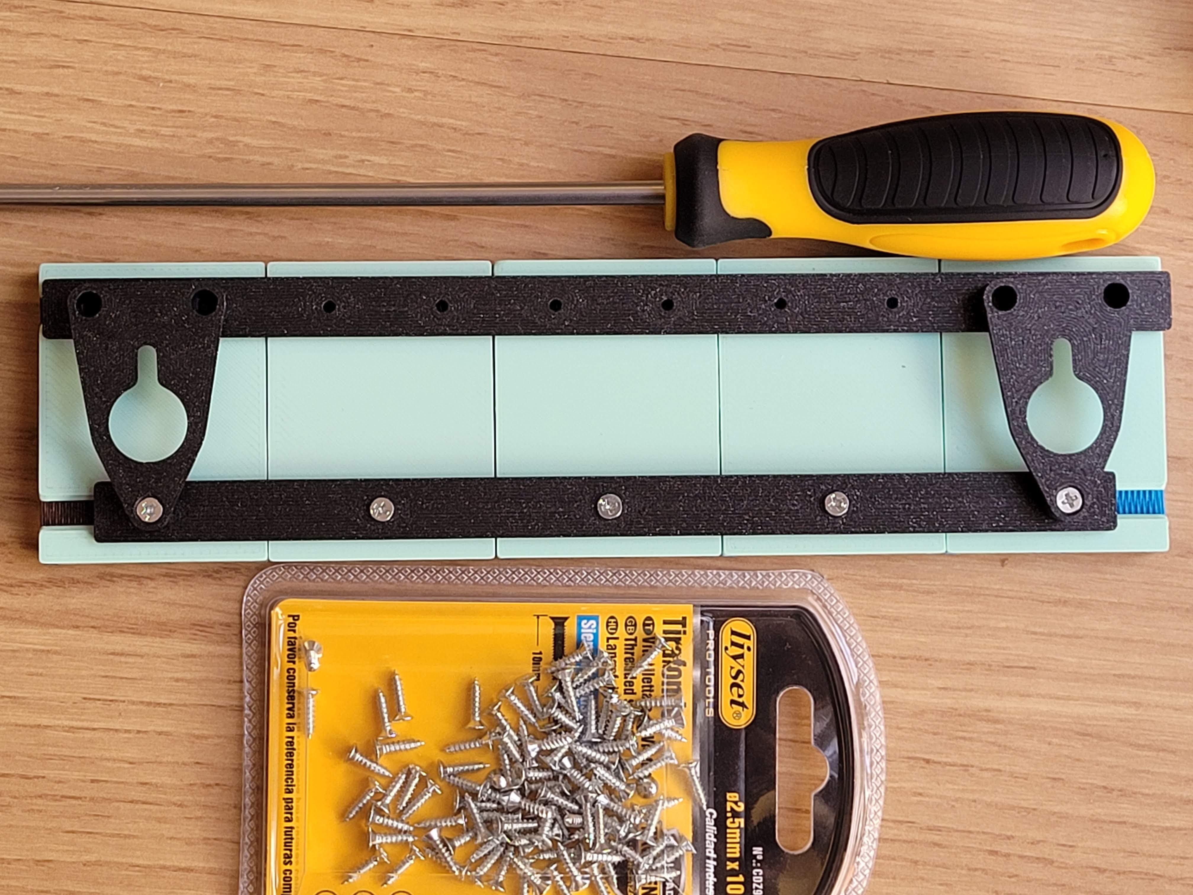 Modular Key hanger - Parametric Text - No MMU - V1 by Olo Deepdelver ...