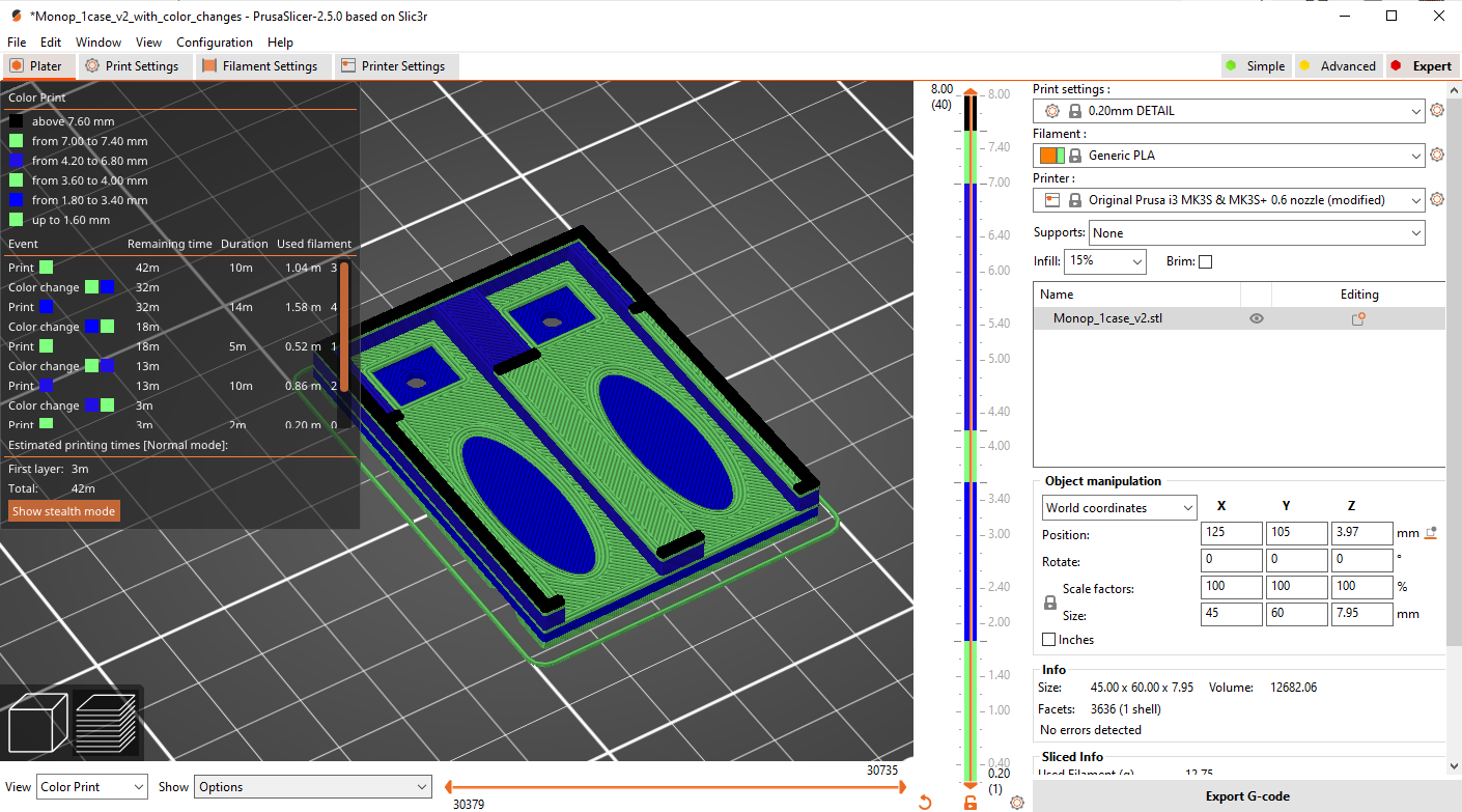 Modular Key hanger - Parametric Text - No MMU - V1 by Olo Deepdelver ...