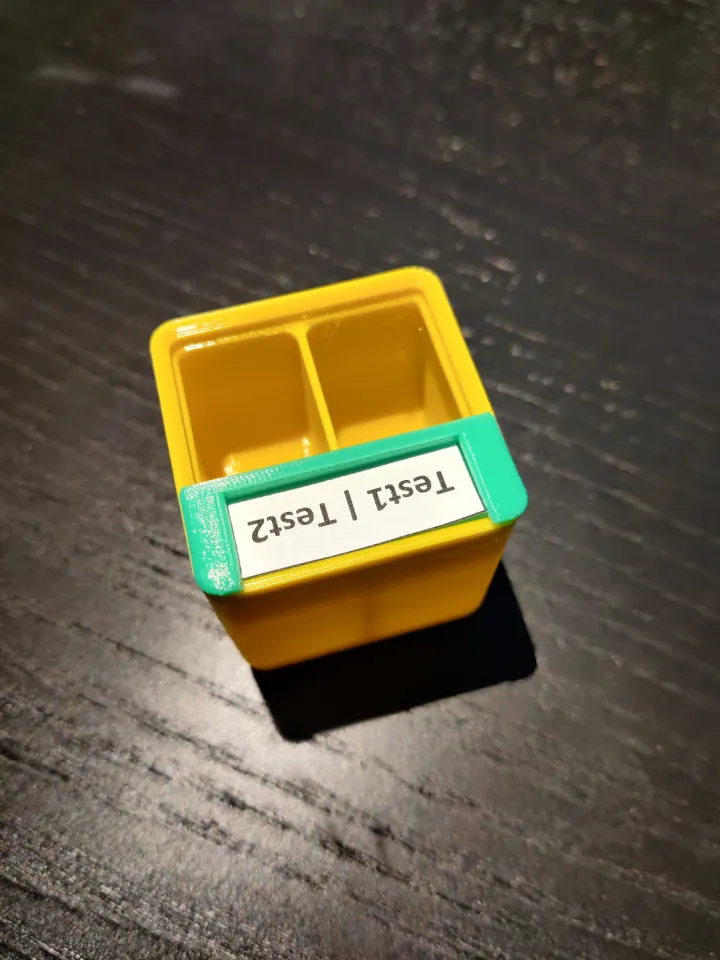 Gridfinity removable label holders by JohannesReidick | Download free ...