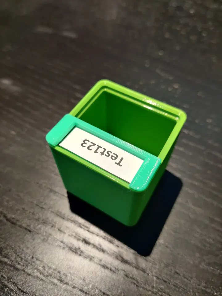 Gridfinity removable label holders by JohannesReidick | Download free ...