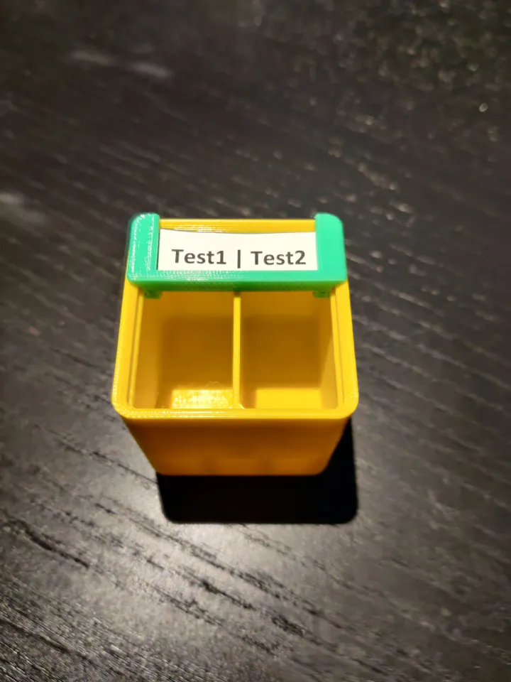 Gridfinity removable label holders by JohannesReidick | Download free ...