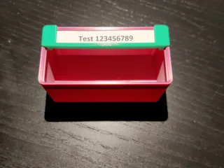 Gridfinity removable label holders by JohannesReidick | Download free ...