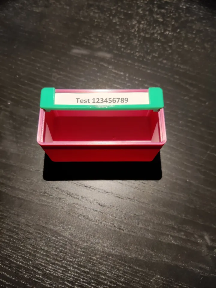 Gridfinity removable label holders by JohannesReidick | Download free ...