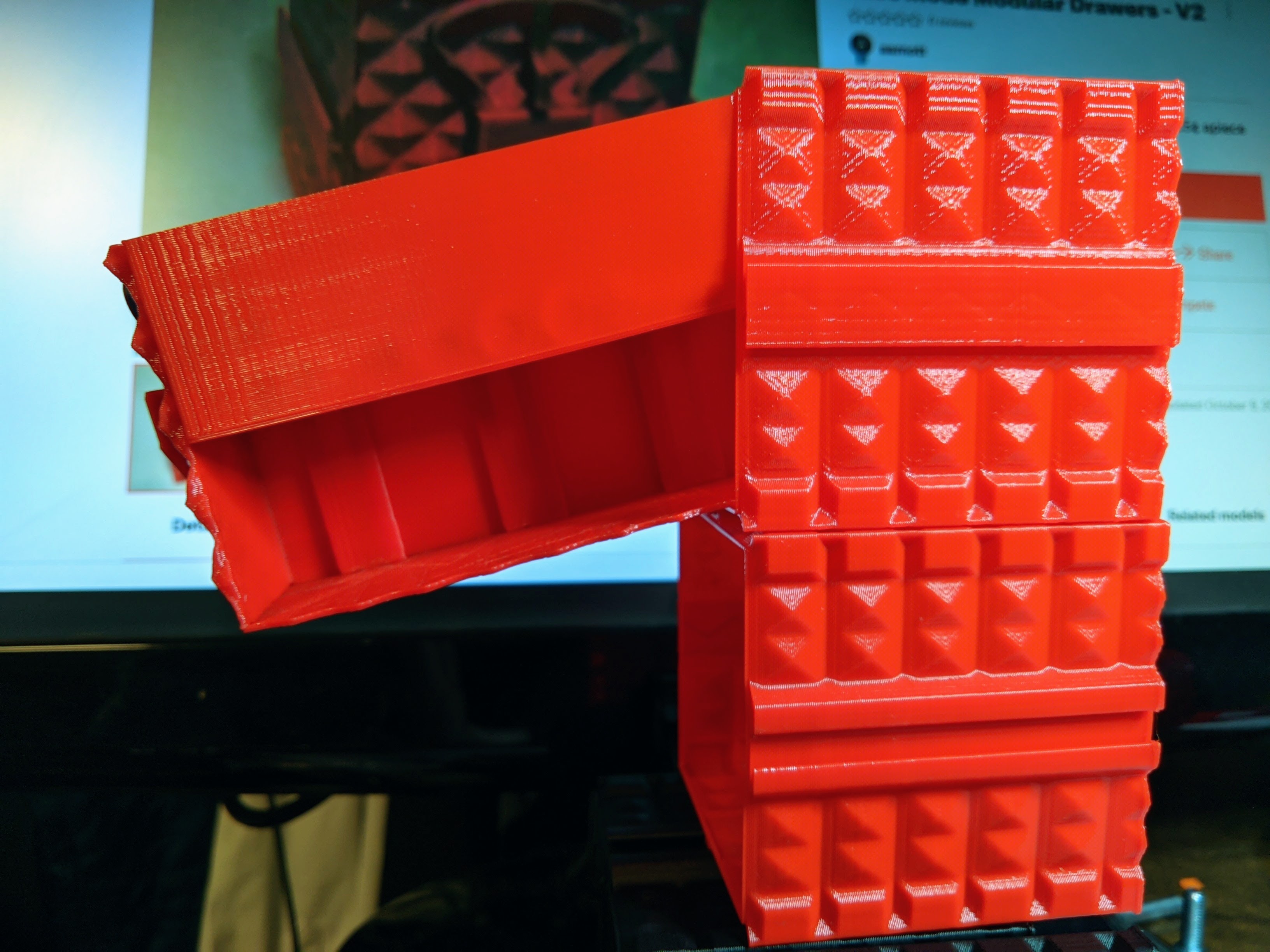 Latch Modular Drawers - Vase Mode by aamott | Download free STL model ...