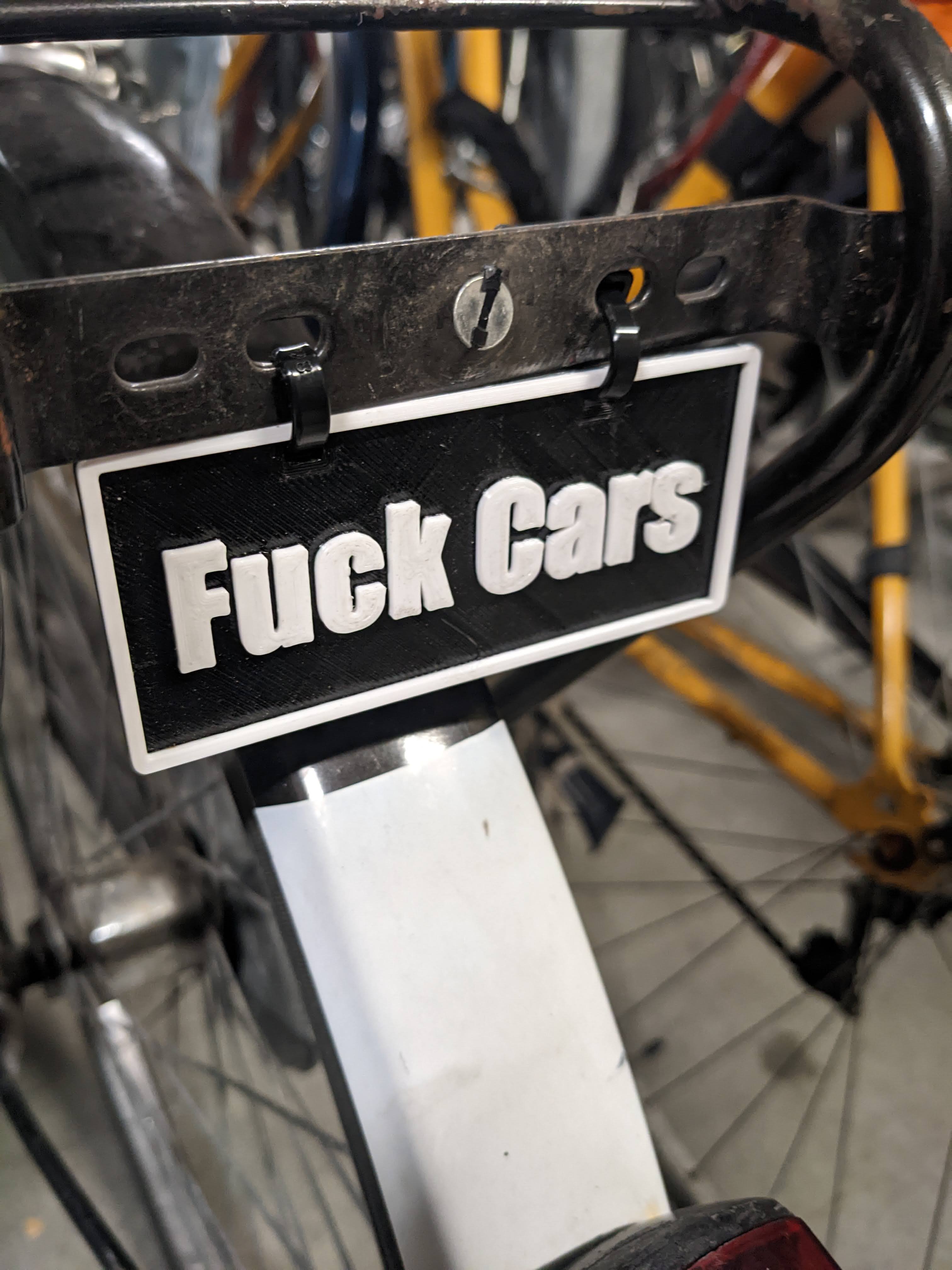 bicycle licence plate by Dreklord | Download free STL model ...