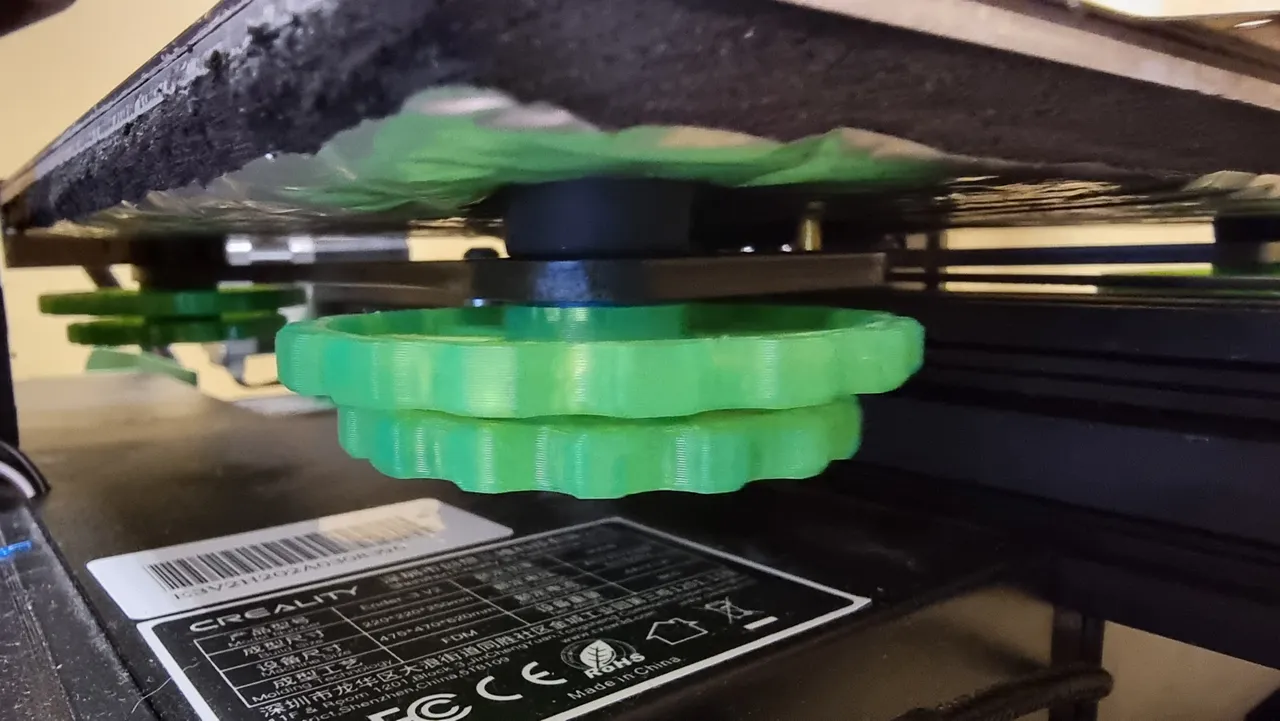Bed leveling wheel system by MartasSan | Download free STL model ...