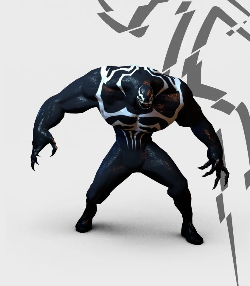 Venom by Books | Download free STL model | Printables.com