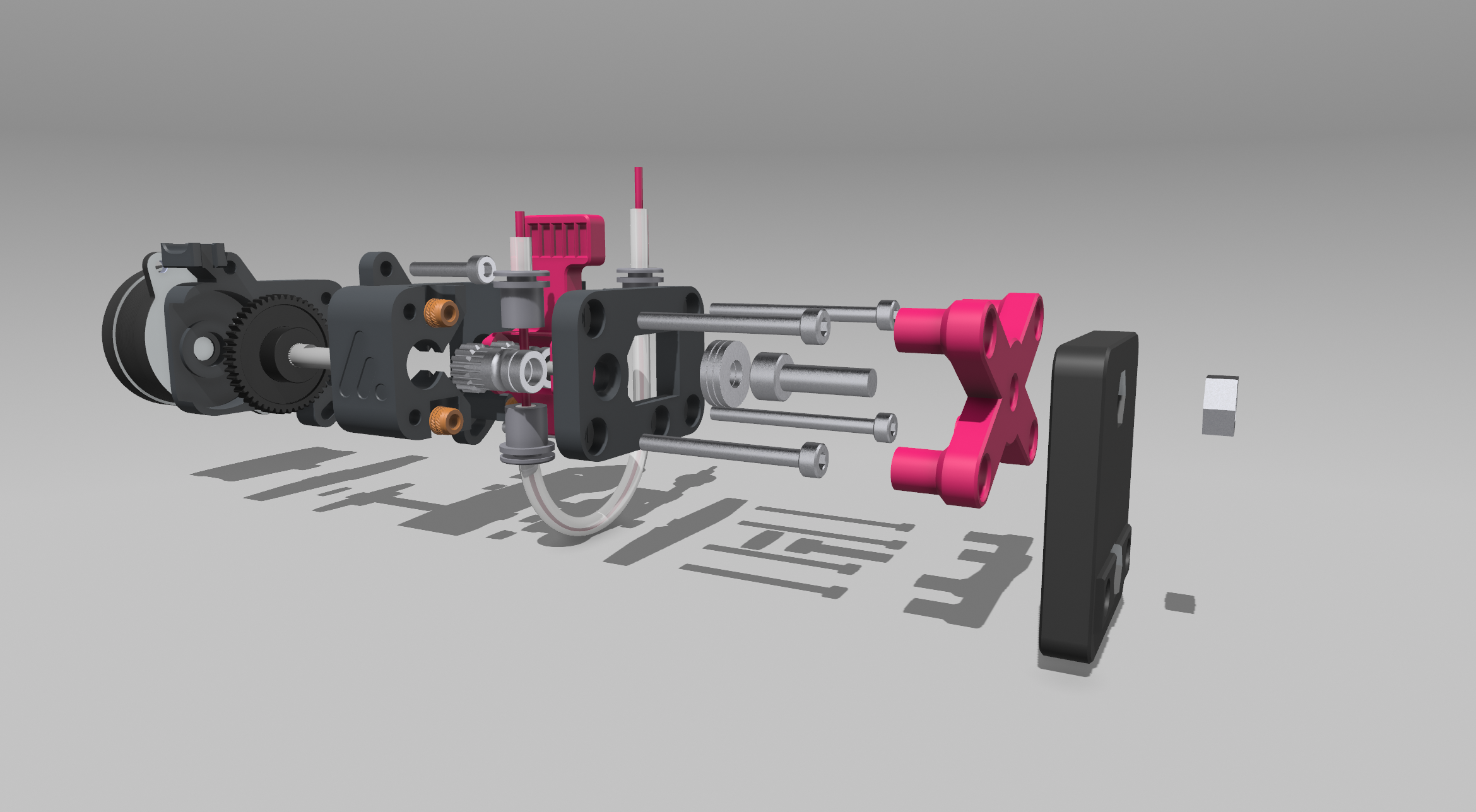 Pestle Rotational Bowden by Alchemical-3D | Download free STL model ...