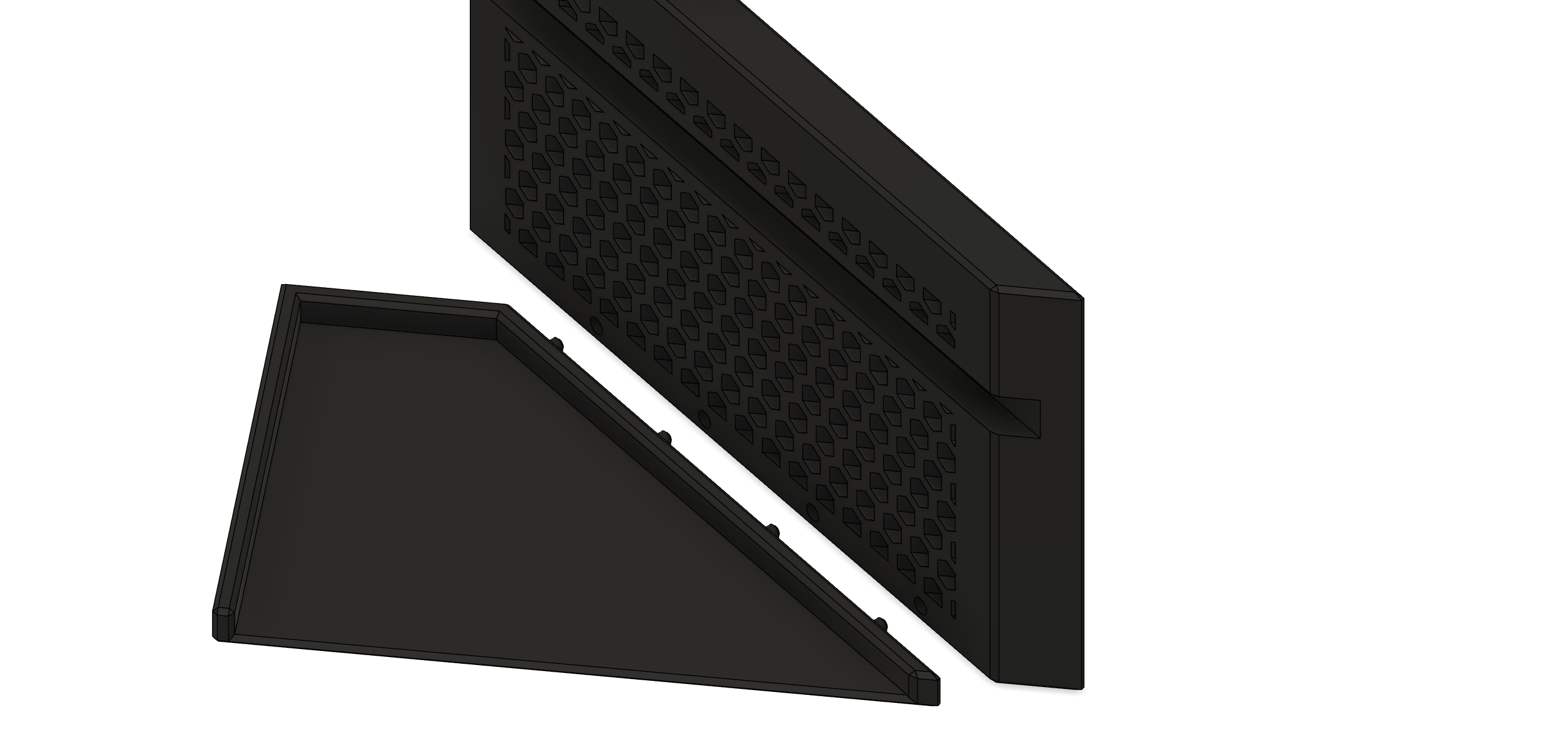 Monitor Stand / Riser for Corner Desk by sdgsean | Download free STL ...