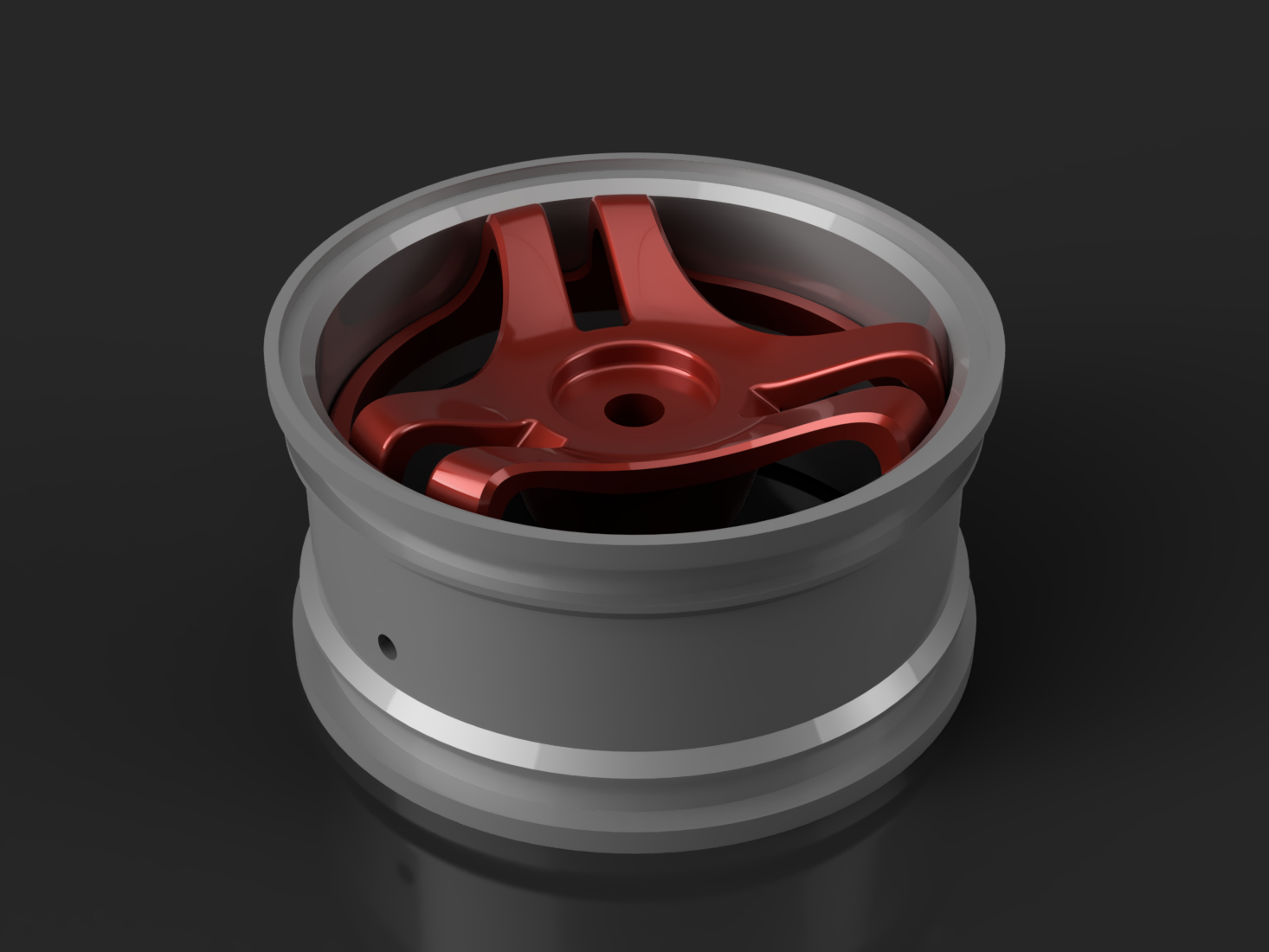 1/10 RC Rim - Advan 3 spoke by Mark_McQ | Download free STL model ...