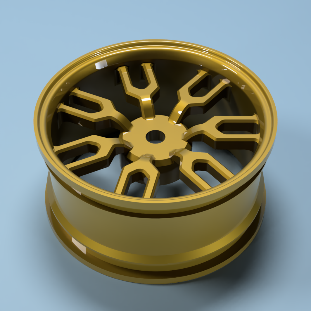 1/10 RC Rim - Prongs by Mark_McQ | Download free STL model | Printables.com
