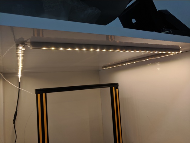 Led strip wall mounts by The Printing Pilot | Download free STL model ...