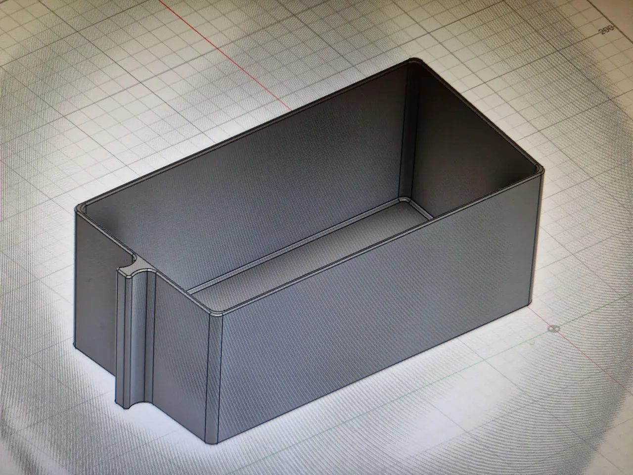 Freezer storage / organisation box with pull handle by BigDan1190 ...