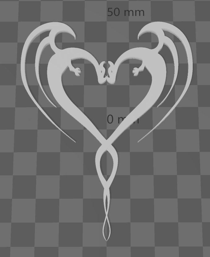 Dragonheart bookmark by Lordgizer21 | Download free STL model ...