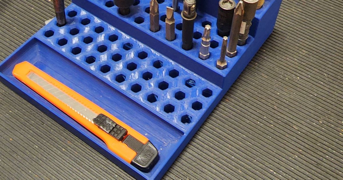 Hex Bit Holder by RAC552 | Download free STL model | Printables.com