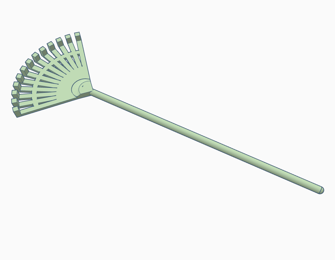🧹 26cm Printer Rake w/ extender by Triple G Workshop | Download free ...