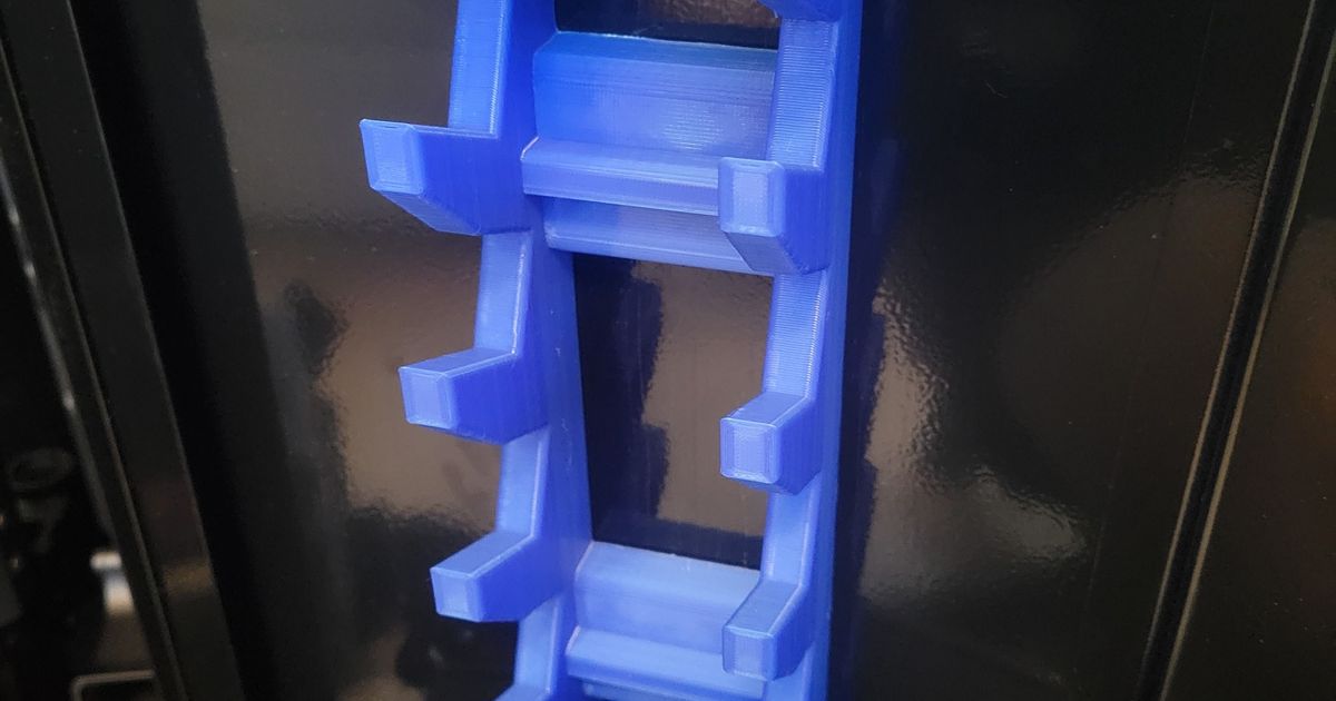 Vertical AR15 Magazine Rack by Scambler3D | Download free STL model ...