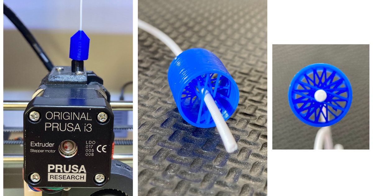 3D Printed Filament line filter by elcubano | Download free STL model ...