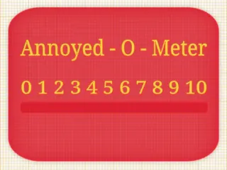 Annoyed-O-Meter (Stretched Text) by MadSciSlack | Download free STL ...
