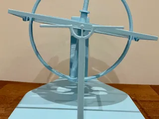 Functional Model of Aircraft's Gyro by Owen A | Download free STL model ...