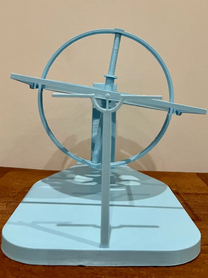 Functional Model of Aircraft's Gyro by Owen A | Download free STL model ...