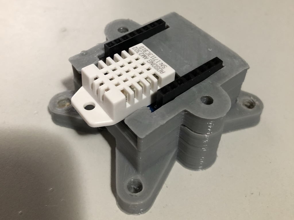 Wemos Mini Modular Case Relay and DHT by Plankto | Download free STL ...